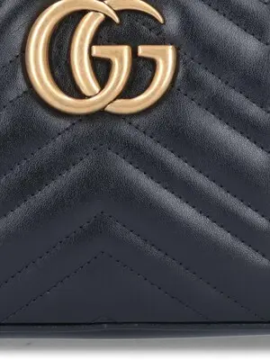 Gucci Gg Marmont Camera Bag - Black