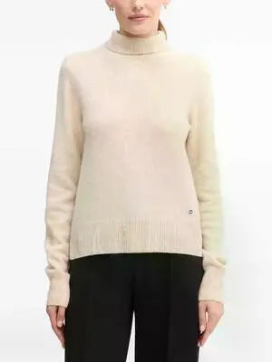 COLMAR Turtleneck Logo-plaque Sweater