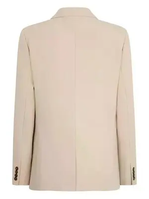 Peserico Buttoned Blazer - Neutrals