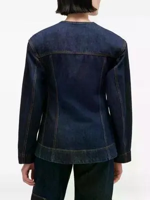 GANNI Buttoned Denim Jacket
