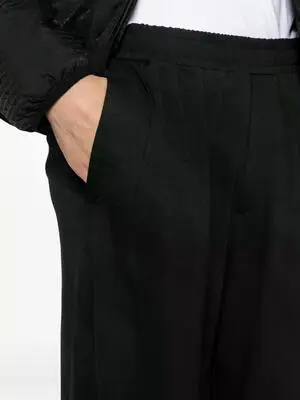 Emporio Armani Elasticated Track Pants - Black