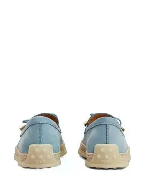 TOD'S Braided-trim Loafers