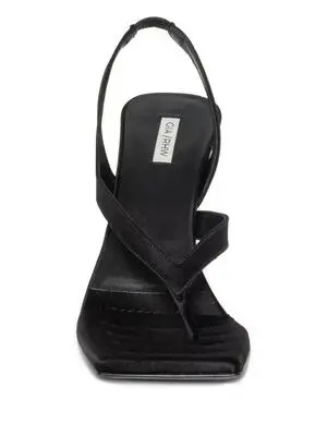 GIABORGHINI Square-toe Slingback Sandals