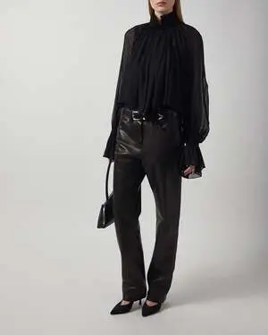 Khaite Durer Blouse - Black
