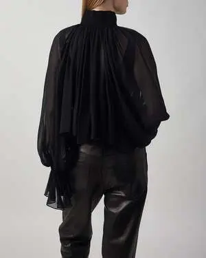 Khaite Durer Blouse - Black