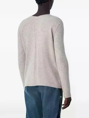 Rick Owens Distressed Crew Neck Sweater