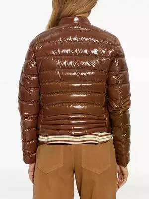 Moncler Quilted Jacket - Brown