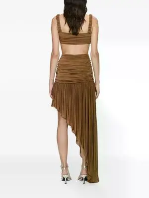 Christopher Esber Orion Cut-out Ruched Top