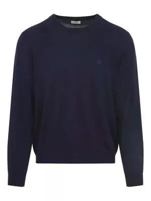 Etro Embroidered Round-neck Sweater