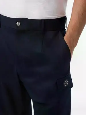 Philipp Plein Cargo Shorts - Blue