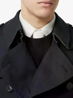 Burberry Cotton Gabardine Trench Coat
