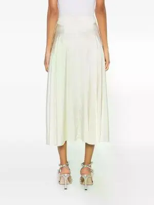 FORTE_FORTE Panelled Midi Skirt