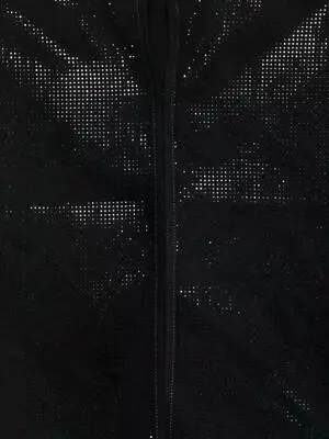 Emporio Armani Zip-up Stand Collar Top