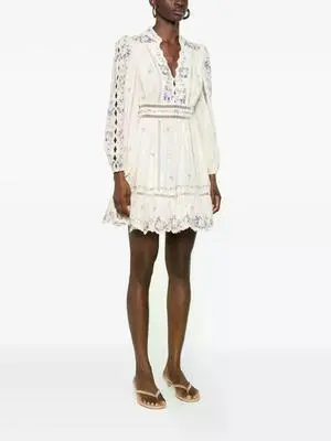Zimmermann Patience Floral-print Mini Dress