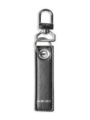 Amiri Leather Tag Keychain