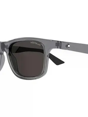Montblanc Rectangle-frame Sunglasses - Grey
