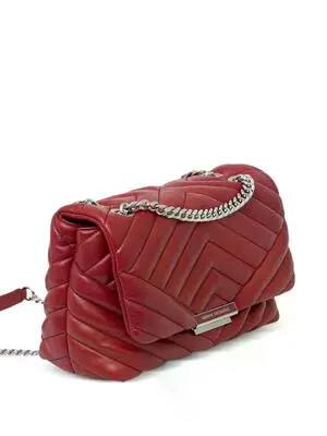 Armani Exchange Logo-plaque Quilted Cross Body Bag