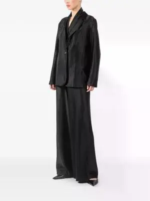 PETER COHEN Silk Single-breasted Blazer