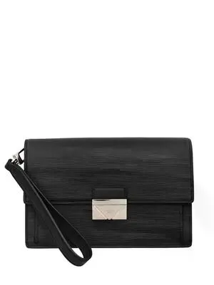 LOUIS VUITTON 2017 Epi Turn-lock Clutch