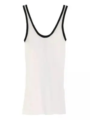 CUDDLEUP Cashmere Vest - Neutrals