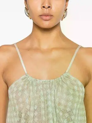 FORTE_FORTE Diamond-pattern Top