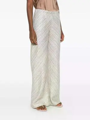 FORTE_FORTE Striped Trousers
