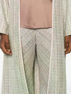 FORTE_FORTE Striped Trousers
