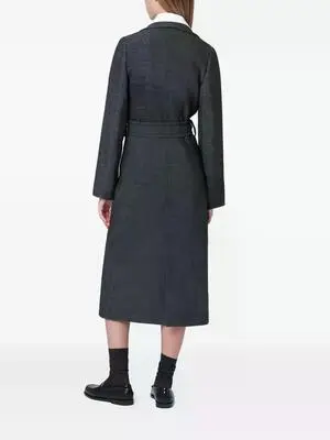 NAMACHEKO Belted Single-breasted Coat