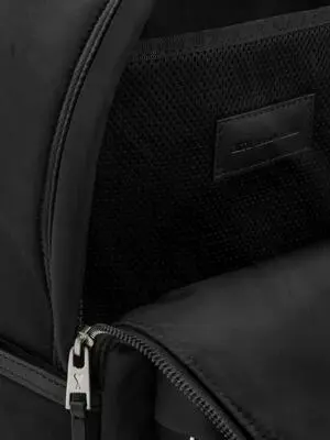 AMI Paris Logo-detail Backpack - Black