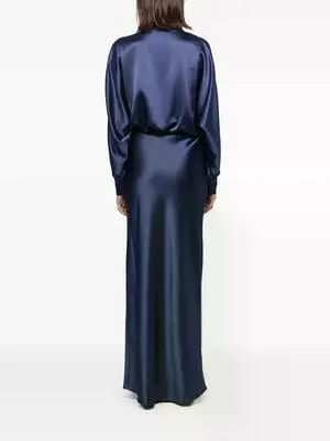ATU BODY COUTURE V-neck Maxi Gown