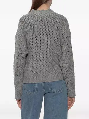 Fabiana Filippi Embellished Open-knit Sweater