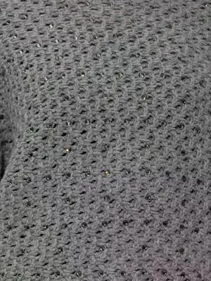 Fabiana Filippi Embellished Open-knit Sweater