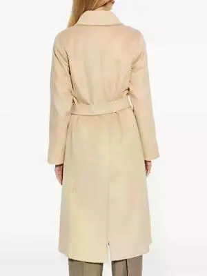 Max Mara Long-sleeve Belted Coat