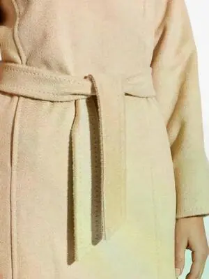 Max Mara Long-sleeve Belted Coat