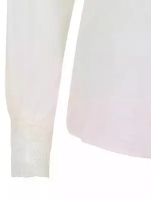 Ermanno Scervino Lace Detail Buttoned Shirt