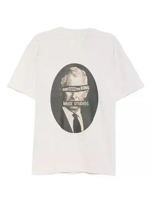MELT Slogan-print T-shirt