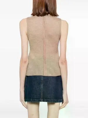 CUDDLEUP Cashmere Buttoned Vest