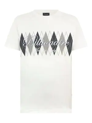 BILLIONAIRE Round-neck T-shirt - White