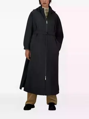 Herno Hooded Belted Raincoat