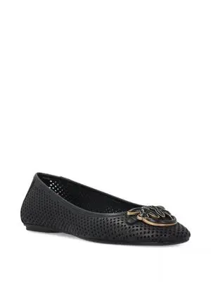 Pinko Love Birds Ballet Flats - Black