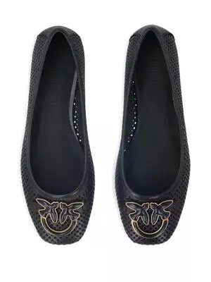 Pinko Love Birds Ballet Flats - Black