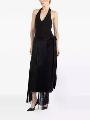 ESSE STUDIOS Fringed-tie Dress