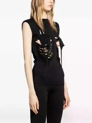 Rick Owens Tanja Distressed Top
