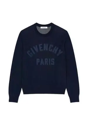 Givenchy Lettering-detail Cotton Sweater