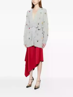 Loewe Animal-embroidered Cardigan