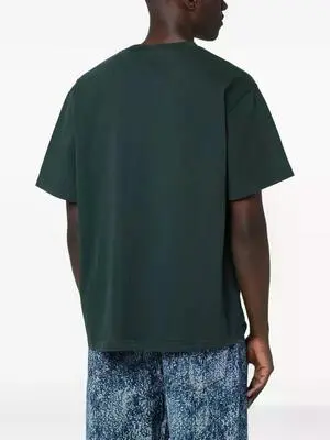 AWAKE NY Logo-embroidered T-shirt - Green
