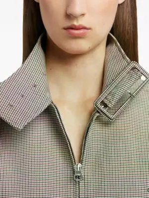COURREGES Houndstooth Bomber Jacket
