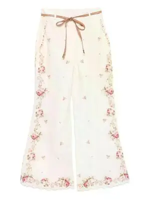 Zimmermann Embroidered Bottoms For Women