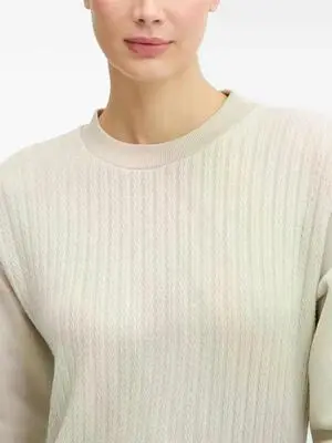 COLMAR Textured Crew-neck Sweatshirt
