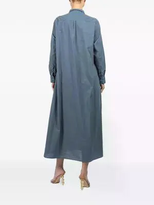 Xirena Boden Midi Shirt Dress - Blue
